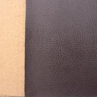 China Soft Flocked Suede PU Bonded Synthetic for Shoe Flocking Shoes Leather for sale