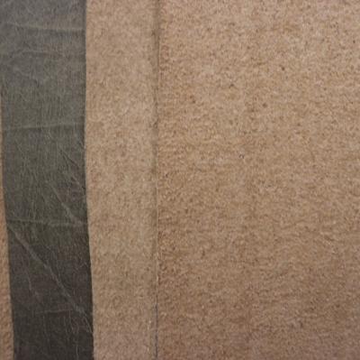 China Promotional Products Practical Bonded Polyester Artifical Synthetic Pu Leather Fabric for sale