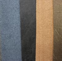 China Promotional Products Practical Bonded Polyester Artifical Synthetic Pu Leather Fabric for sale