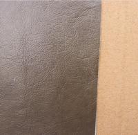 China Cow Skin PU Bonded Capellada Shoe Material Recycled Artificial Leather Fabric for sale
