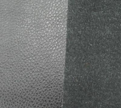 China Hot Selling Eco-friendly Elastic Waterproof Soft Flocked Suede Pu Recycled Artificial Fabrics Leather for sale