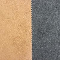 China Hot Selling Eco-friendly Elastic Waterproof Soft Flocked Suede Pu Recycled Artificial Fabrics Leather for sale