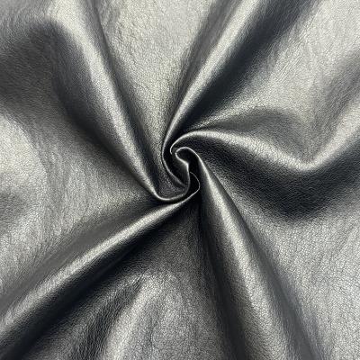 China Newly Designed High-quality, Soft Protein Wire Synthetic Fabric Pu Leather for Sex Skirts Pants JACKET Garments for sale