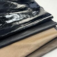 China Newly Designed High-quality, Soft Protein Wire Synthetic Fabric Pu Leather for Sex Skirts Pants JACKET Garments for sale