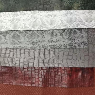 China Waterproof Anti-mildew Recycled PVC Faux Artificial Synthetic Leather for Garment for sale
