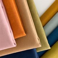 China Faux Artificial Upholstery Synthetic  Leather 0.8 mm Velvet Suede Leather for sale