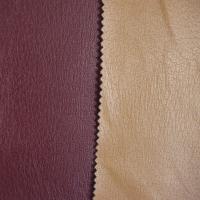 China Thin PU Synthetic Leather for Garment Jackets Exquisite Pattern Polyester Coat Backing Leather for sale