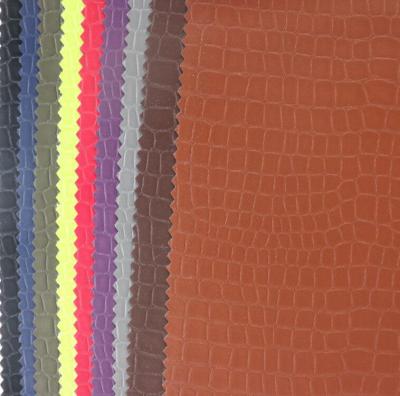 China Promotional Products Comfortable Cost Effective Stretch Leather Fabric for Garment for sale