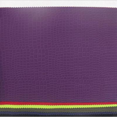 China High Quality Soft Texture PU Faux Leather Suede Fabric for Garment Jacket for sale