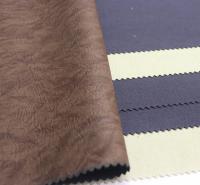 China Stretchable Soft PU Synthetic Leather Products for Jacket Pigment Garment Costume Cuffs Collars Cloth for sale