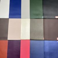 China Free Sample Protein Metal Wire Synthetic Leather Fabric for Garment Jacket in New Design for sale