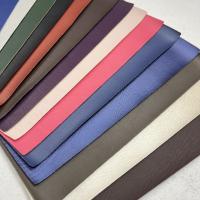 China Free Sample Protein Metal Wire Synthetic Leather Fabric for Garment Jacket in New Design for sale