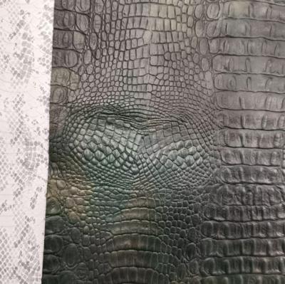 China PU Leather with Embossed Pattern Stretchable and Blackout Features for Outdoor Home Textile and Sofa/Bag Use for sale