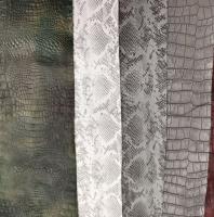 China PU Leather with Embossed Pattern Stretchable and Blackout Features for Outdoor Home Textile and Sofa/Bag Use for sale