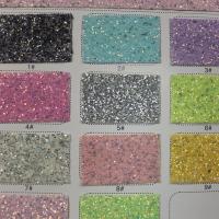 China Chucky Glitter Fabric Wholesale Fashion Shining Fabric Faux Leather for Luggage Wallet Bag Handbags for sale