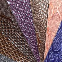 China Hot Selling Waterproof Embossed Artificial PVC Leather Fabric for Bags for Decorative Sofas Garments for sale