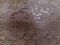 China Hot Selling Waterproof Embossed Artificial PVC Leather Fabric for Bags for Decorative Sofas Garments for sale