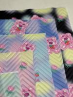 China Factory Direct Ultrasonic Quilted PVC Synthetic Leather for Sofa Bags for sale