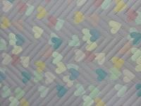 China Custom Pattern Ultrasonic Embossed PVC Fabric Quilted Stitch Multi-Use Decor for sale