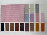 China Manufacturer Eco-Friendly Embossed Woven Design PVC Synthetic Leather Faux Leather for Lady's Bags Upholstery Chair Decor for sale