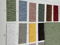 China High Quality Waterproof PVC Embossed Synthetic Leather Products for Bag Luggage for Decorative for sale