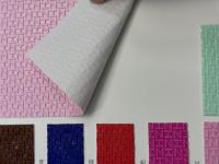 China High Quality Waterproof PVC Embossed Synthetic Leather Products for Bag Luggage for Decorative for sale