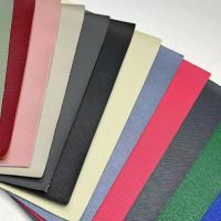 China Wholesale Custom PVC Synthetic  Leather Faux Vinyl Leather Fabric for Luggage for sale