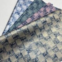 China Ready to Ship Pu Leather Bag Fabric  Synthetic Embossed Leather for sale