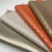 China Hot Sale Stock Pu  Leather Very Cheap Price 0.6mm Nappa Pattern Bag Leather for sale