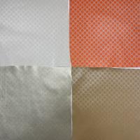 China Hot Sale Stock Pu  Leather Very Cheap Price 0.6mm Nappa Pattern Bag Leather for sale