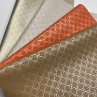 China Hot Sale Stock Pu  Leather Very Cheap Price 0.6mm Nappa Pattern Bag Leather for sale