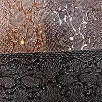 China Factory Direct Sale Waterproof  Glossy Embossed Crocodile Pattern PVC Artificial Synthetic Faux Leather Fabric for Bag Making for sale
