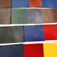 China PU Faux Synthetic Leather Fabric Laser Effect Embossed Pattern Stretch for Sofa Garment Outdoor Decoration Craft for Shoe Bag for sale