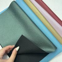 China Eco-friendly Embossed Waterproof  Artificial Faux Leather Fabric PVC Synthetic Leather for Bags for sale