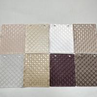 China Hot Sale Stock PVC Litchi Leather Very Cheap Price 0.6mm Nappa Pattern Pvc Leather Bag Leather for sale