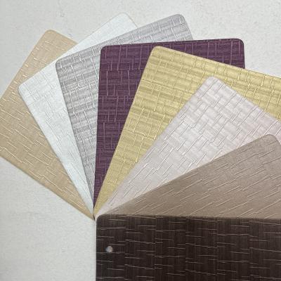 China Wholesale Factory Custom PVC Leather With Knitted Fabric for  Luggage&handbag for sale
