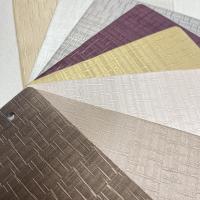 China Wholesale Factory Custom PVC Leather With Knitted Fabric for  Luggage&handbag for sale