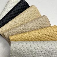 China Upholstery Synthetic Leather Glossy PVC Vinyl Leather for Bags for sale