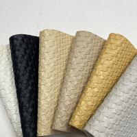 China Upholstery Synthetic Leather Glossy PVC Vinyl Leather for Bags for sale