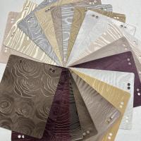 China Free Samples 1mm-1.3mm Eco-friendly PVC Vegan Faux Leather Synthetic Leather Material for Luggages for sale