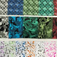 China 2025 New Arrivals Shiny Printed Leather Check Design PU PVC Synthetic Leather Fabric for Children's Shoes for sale