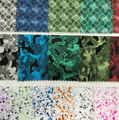 China 2025 New Arrivals Shiny Printed Leather Check Design PU PVC Synthetic Leather Fabric for Children's Shoes for sale