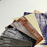 China Many Colors Snake Skin Sparkle Vinyl PVC Faux Leather Fabric Knitted Bag Box  Case Leather for sale
