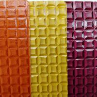 China Discolor Sparkle Vinyl PVC Faux Leather Fabric Knitted Bag Box  Case Leather for sale