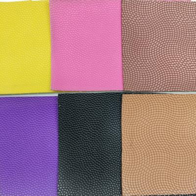 China Eco-friendly Synthetic Ball Leather Artificial Leather Materials China PU Football Baseball Soccer Balls Leather for sale