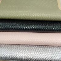 China 3D Pattern PU Artificial Leather Manufacturer for Shoe Bag for sale