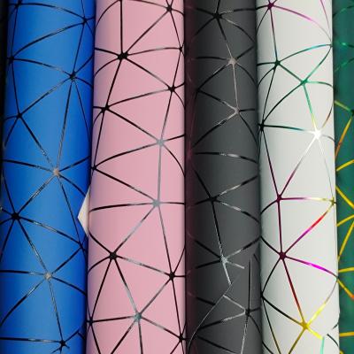 China New Pattern PU Artificial Leather Manufacturer for Shoe Bag for sale