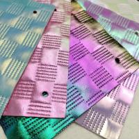 China Metal Pvc Synthetic Leather for Making Handbag and Phonecase for sale