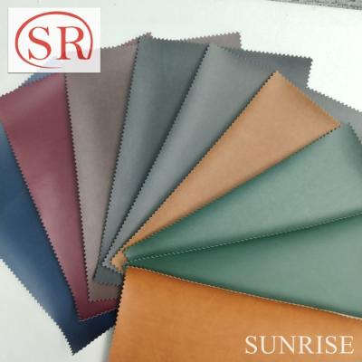 China Natural Leather Outlook Semi PU Leather for Car Upholstery Furniture Bags Chair for sale