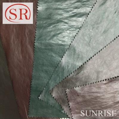 China A4 Sample PU Leather Dark Reflective Waterproof for Cloth for sale